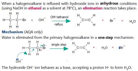 Halogenoalkanes - Chemistry A-Level Revision